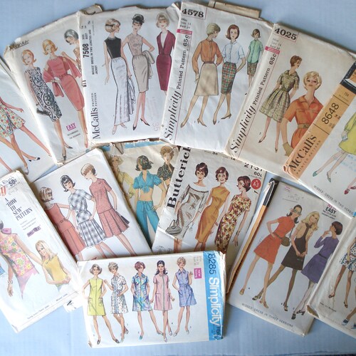 Butterick B5708 Retro 1950s Reissue Womens Rockabilly Dress | Etsy