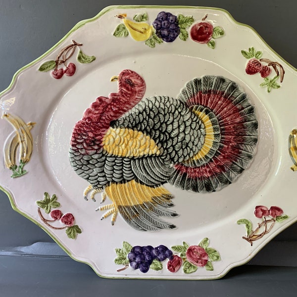 Large Turkey Platter - Etsy