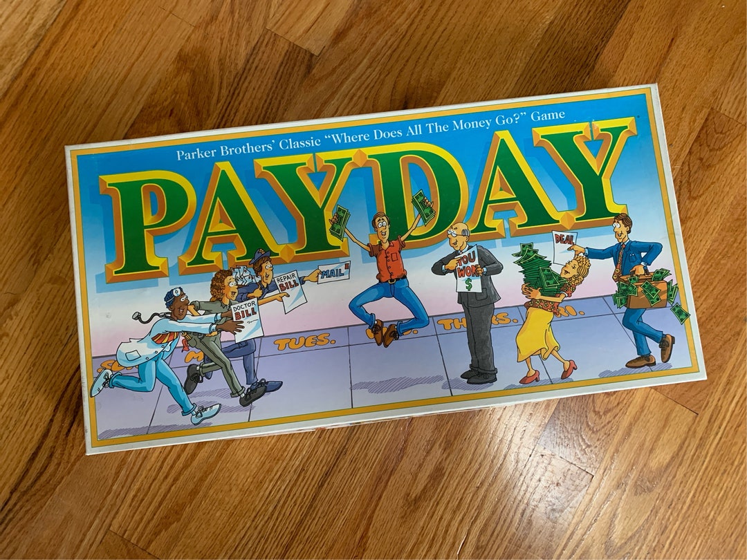 Payday - Parker Brothers - Vintage Board Game - 1994 - Etsy