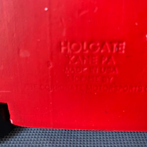 Holgate Toys Race Car - Bright Red - Lovely Wood Body and Wheels - Etsy