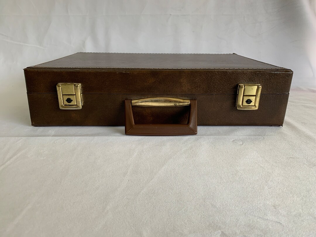 Handsome Vintage Briefcase With Keys - Etsy