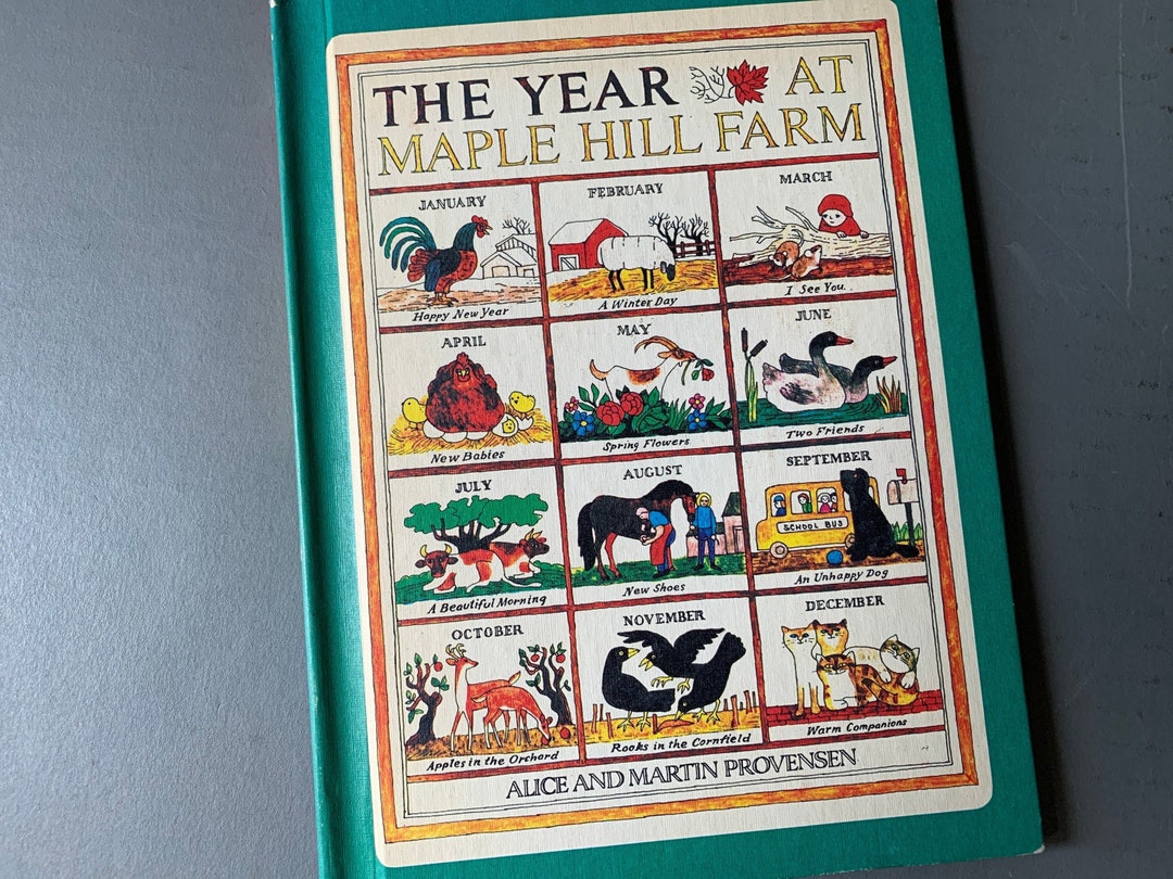 The Year at Maple Hill Farm - Vintage Children's Book - 1978 - Chock ...
