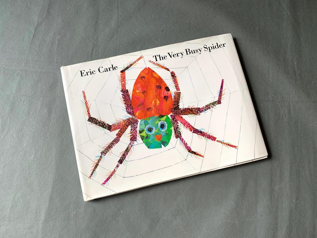 The Very Busy Spider by Eric Carle -- Classic Children’s Picture Book ...