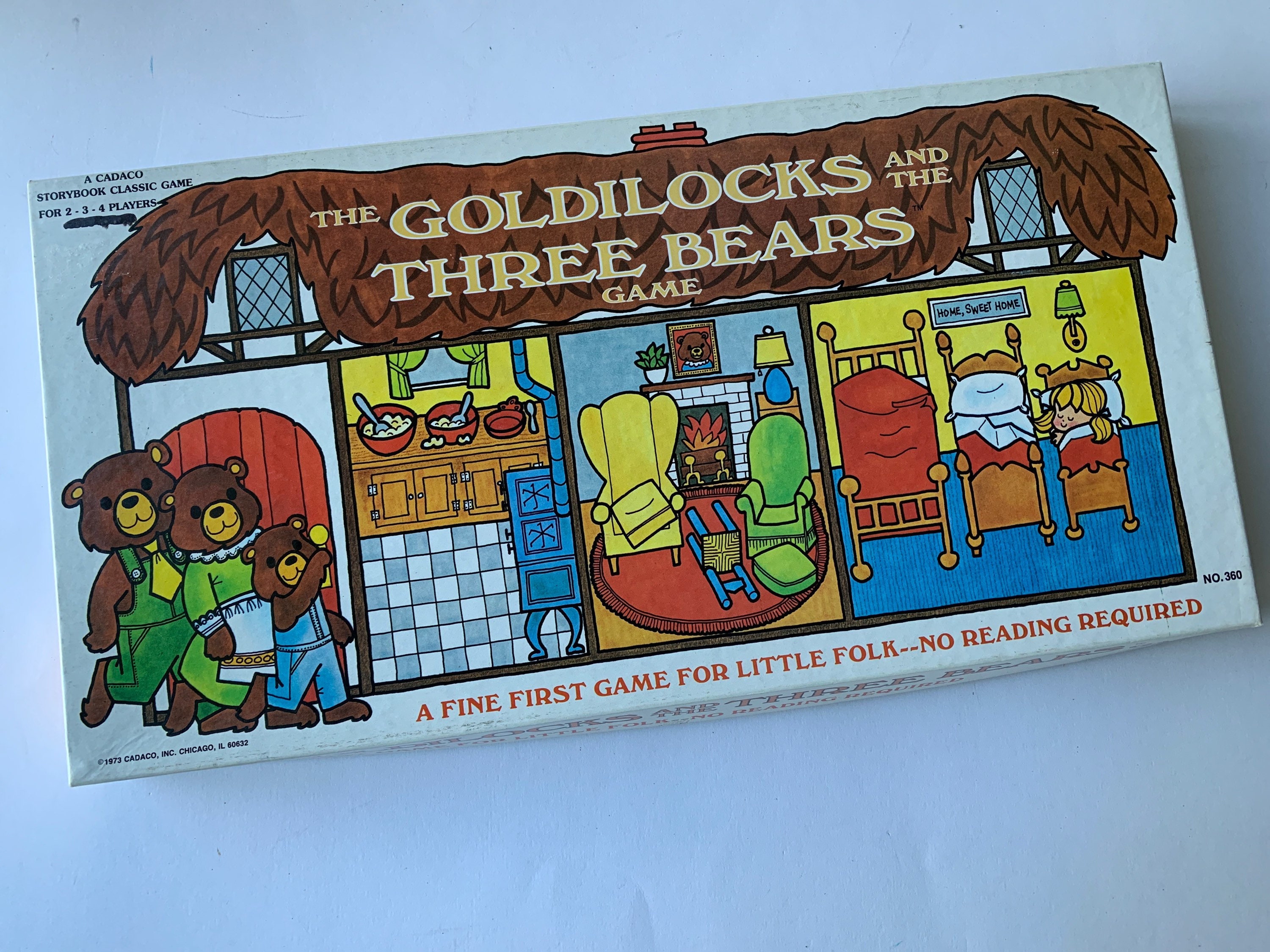 Goldilocks Board Game 1973 Complete Beautiful - Etsy