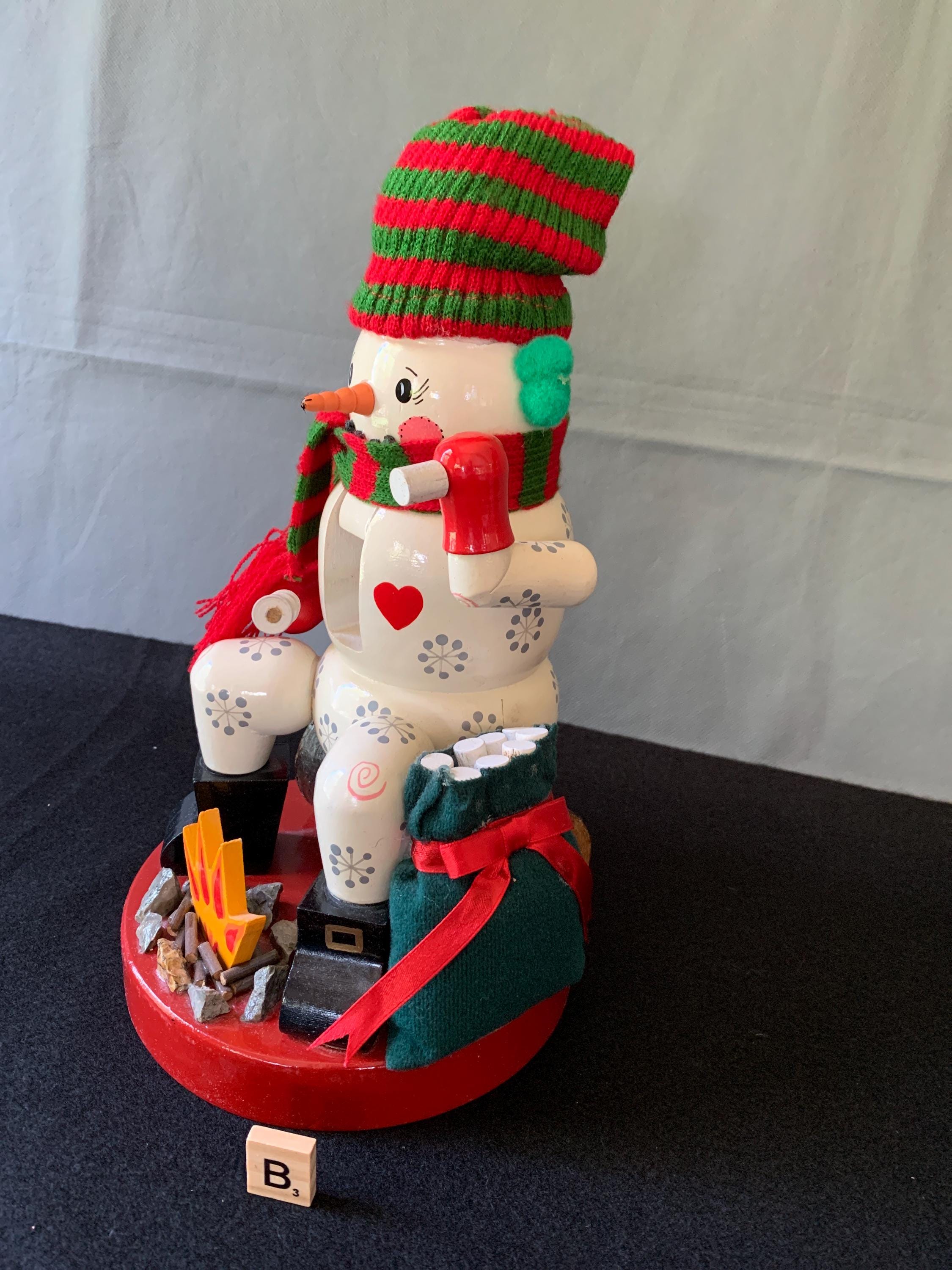 Choose Your Vintage Nutcracker – Aviator, Snowman Marshmallow Roaster ...