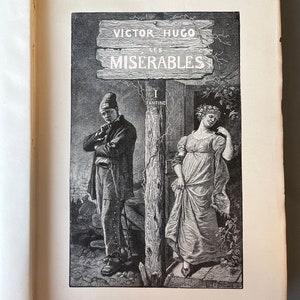 Les Miserables - 1886 - Rare Five Volume Edition - Victor Hugo - Etsy