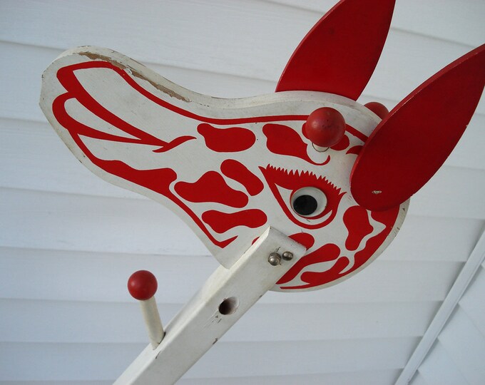 Giraffe Clothes Tree - Dated 1959 - Etsy