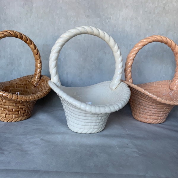 Ceramic Basket - Etsy