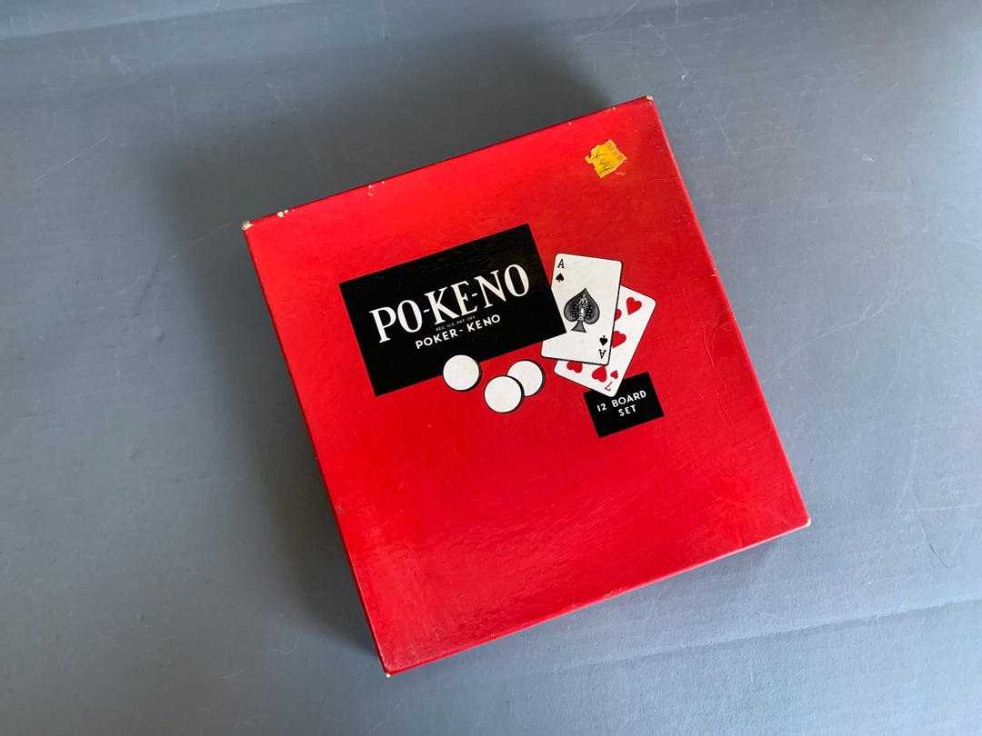 Vintage Pokeno Game - Complete - Good Condition - Etsy