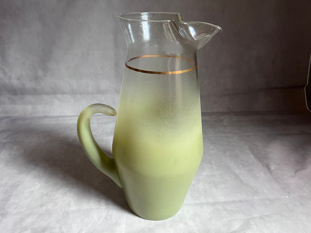Blendo Pitcher - Perfect 1960s Avocado Ombre - Etsy