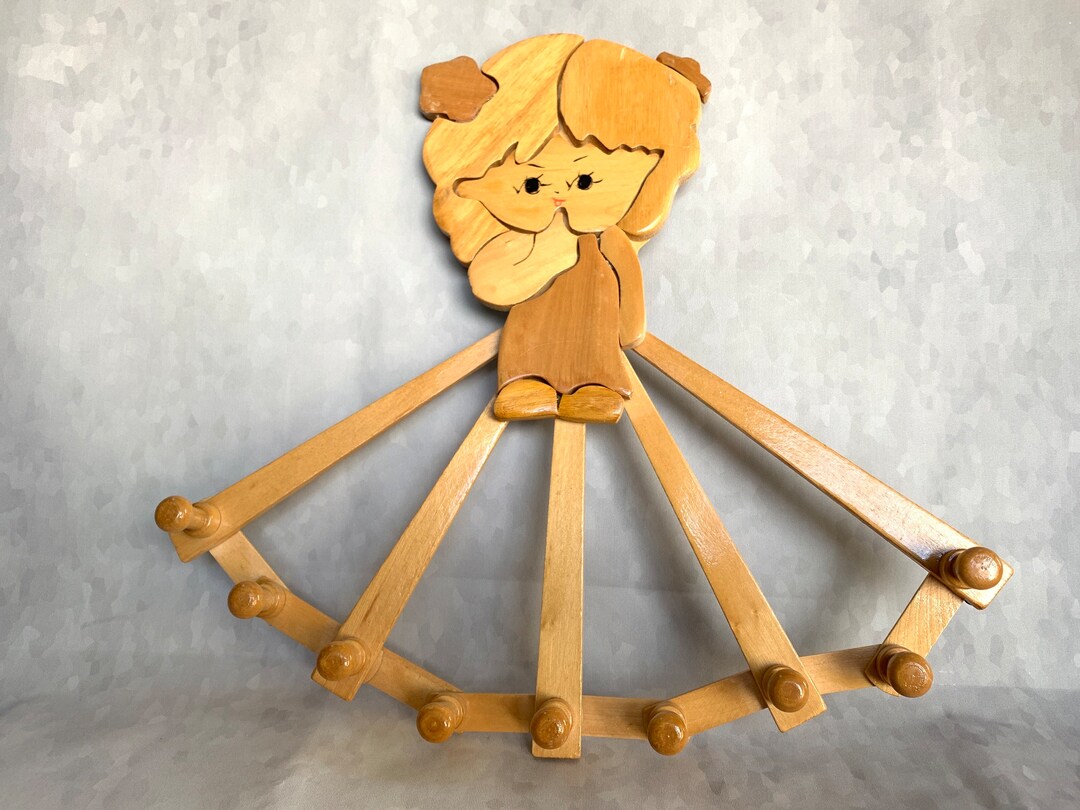 Cutest Wooden Peg Rack Perfect Nursery or Kids Decor - Etsy