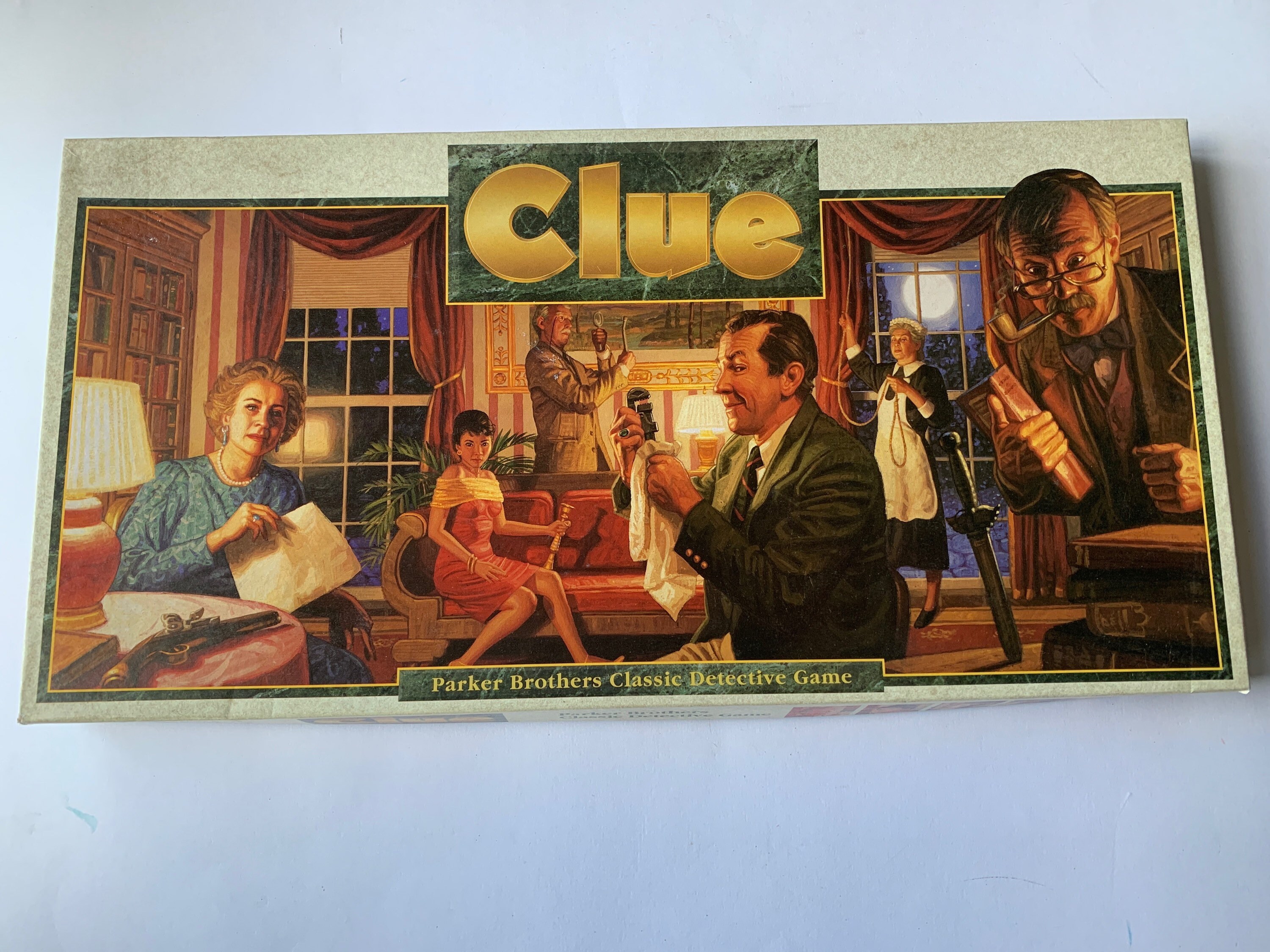 Clue Board Game Box