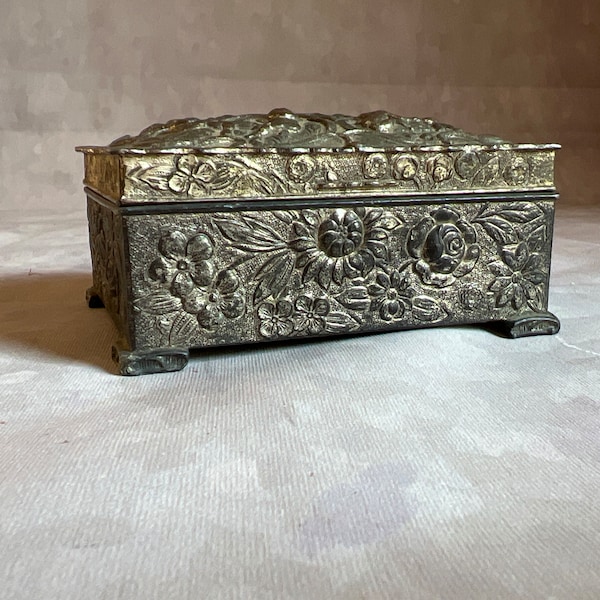 Metal Trinket Box - Etsy