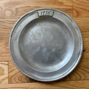 Large Collection of Pewter Items - Set of 6 Platters and Plates - Etsy