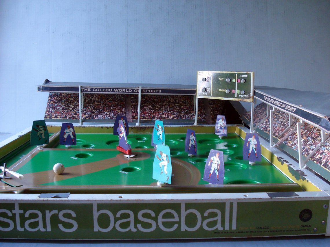 Pro-stars Control Action Baseball Coleco World of Sports - Etsy