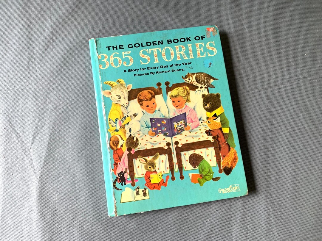 The Golden Book of 365 Stories -- Classic Children’s Storybook With ...