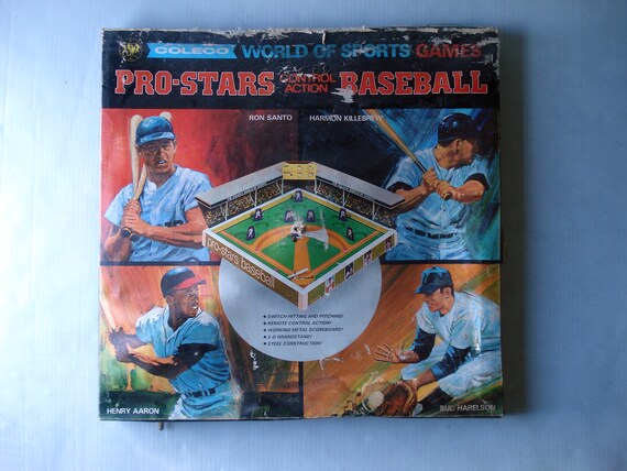 Pro-stars Control Action Baseball Coleco World of Sports - Etsy