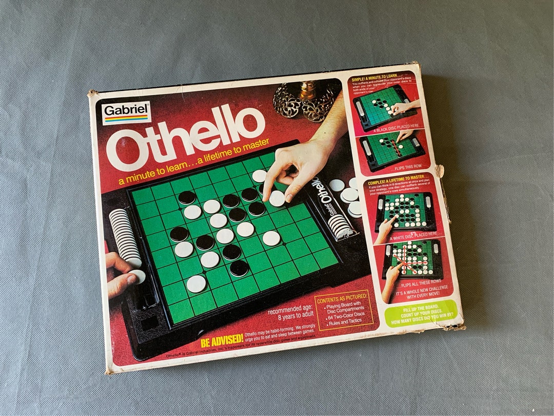 Othello - the Strategy Game for Two Players - 1978 - Complete - Etsy