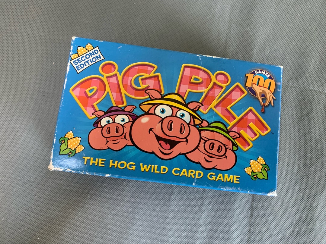 Pig Pile - the Hog Wild Card Game - Etsy