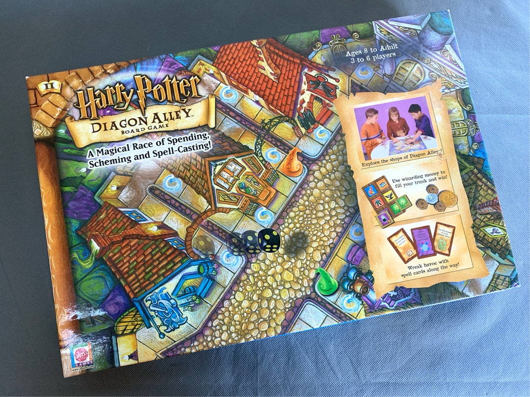 Harry Potter Diagon Alley Game a Fun Board Game With a Magical Twist ...