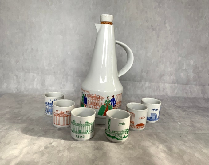 Architecture of East Germany Serving Set - Berlin, Hauptstadt Der DDR ...
