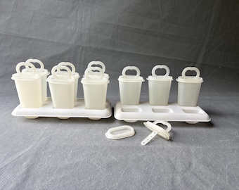 Tupperware Ice Tups Set - 1970s Ice Pops Maker for Small Hands - Etsy