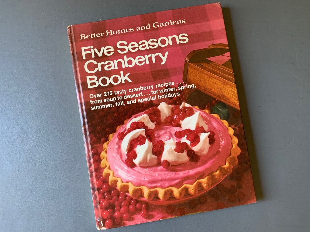 Five Seasons Cranberry Book 1971 Better Homes and Gardens - Etsy