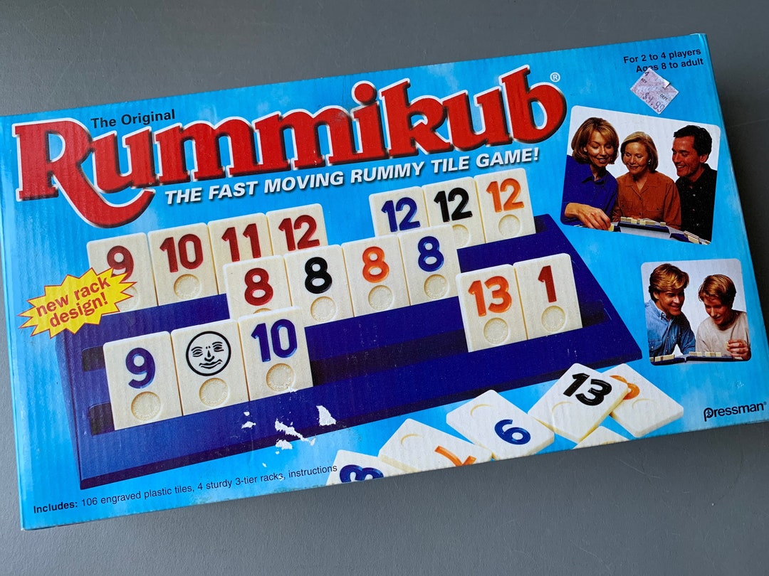 Rummikub 1995 édition Pressman - Etsy France