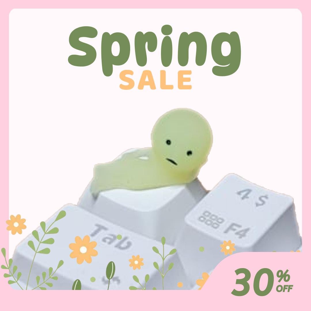 FRENCH GIRL! | Keycap | Smiskey - Etsy