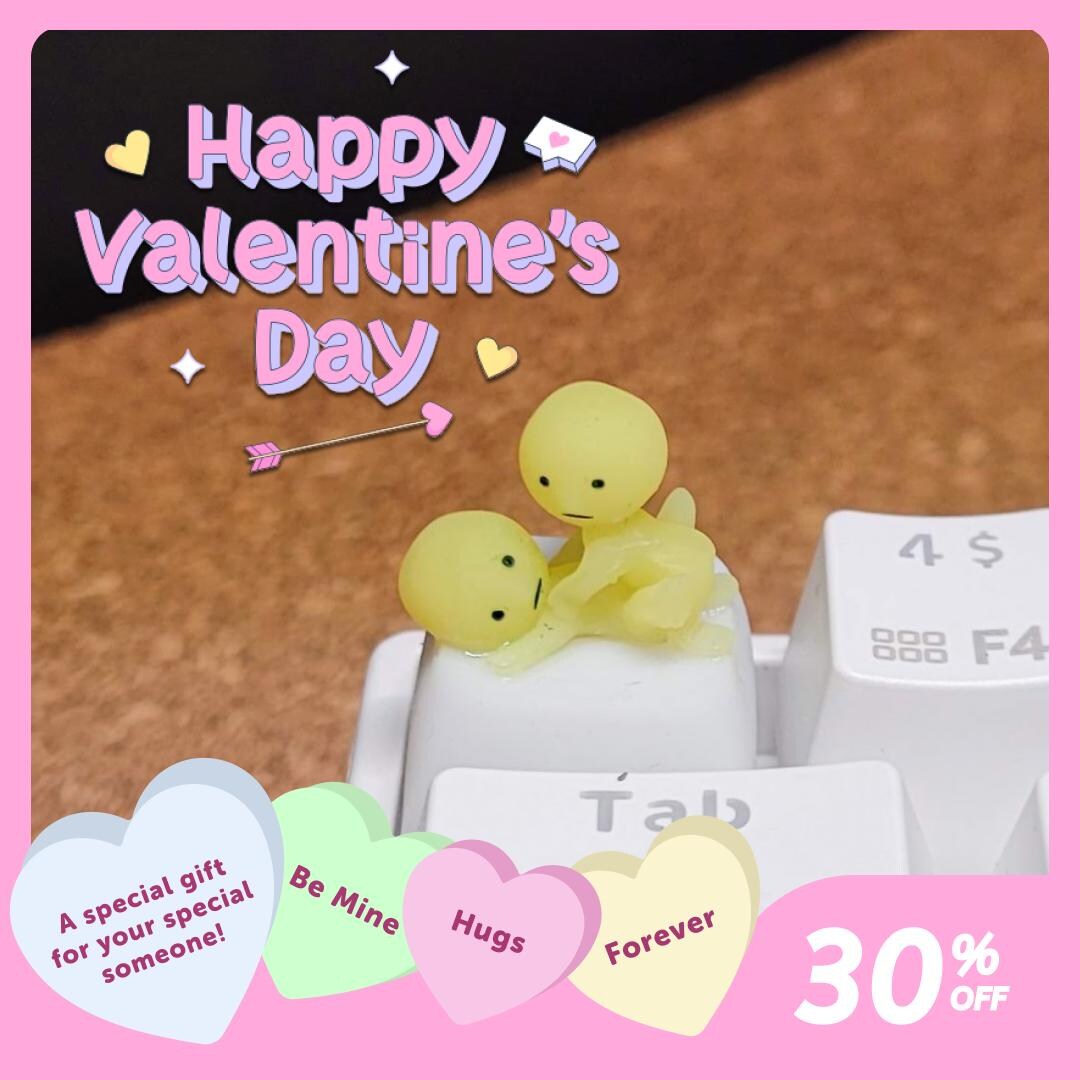 SMISKI'ING 2 Keycap Smiskey - Etsy