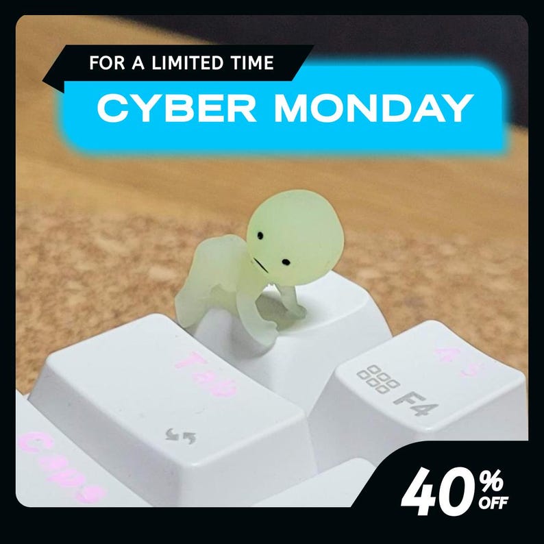 ESCAPE Keycap Smiskey - Etsy