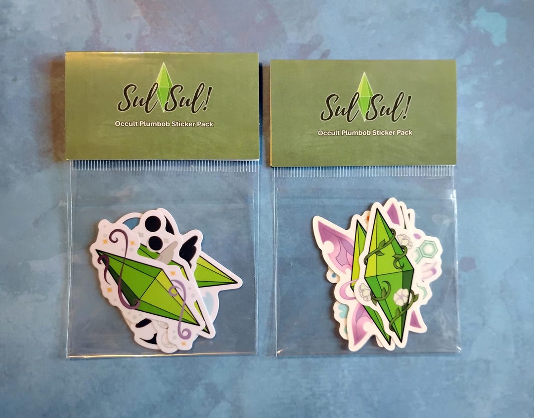 Occult Plumbob Sticker Packs - Etsy