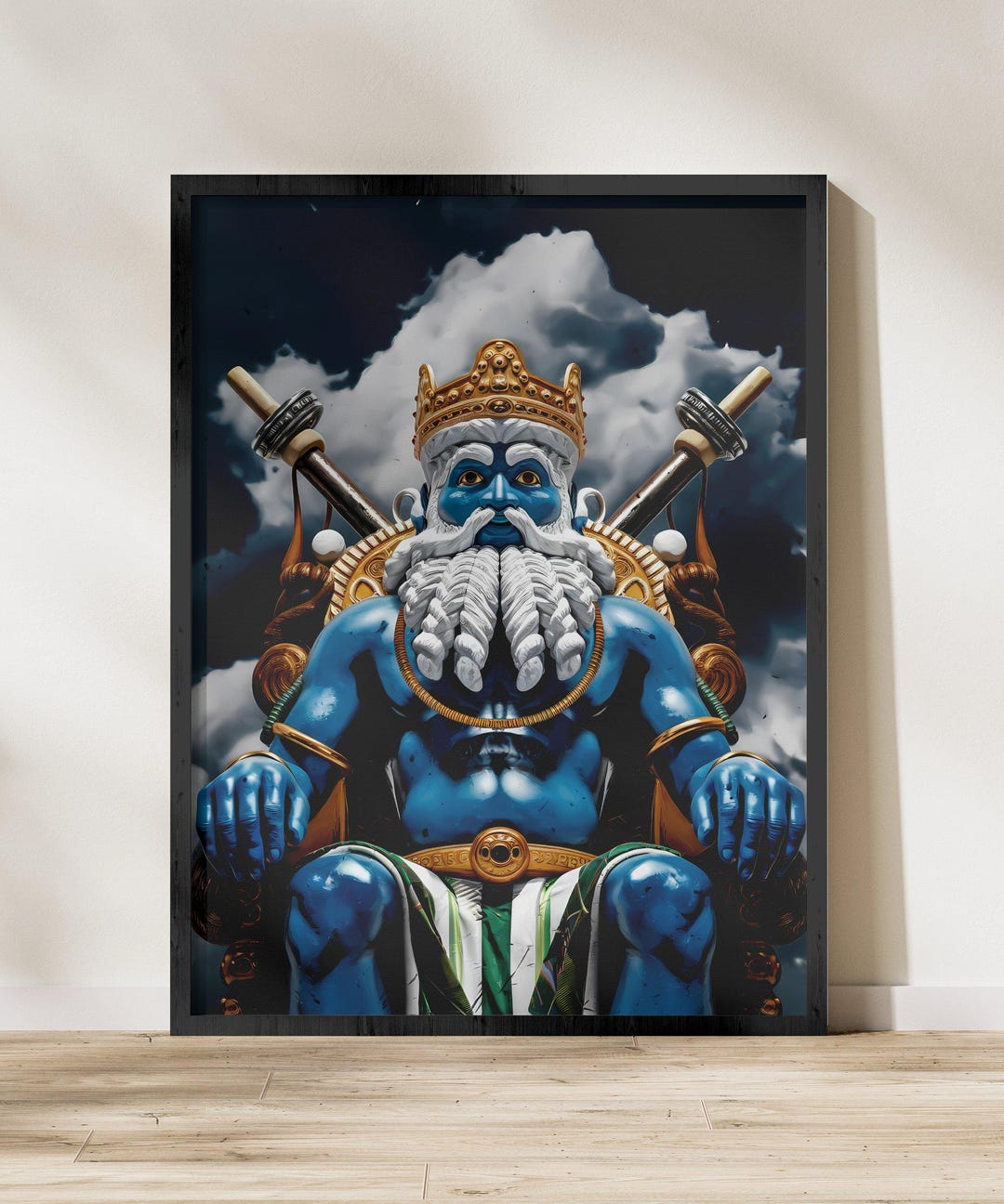 Orisha Wall Art, Cuban Santeria Decor, African Yoruba Mythology ...