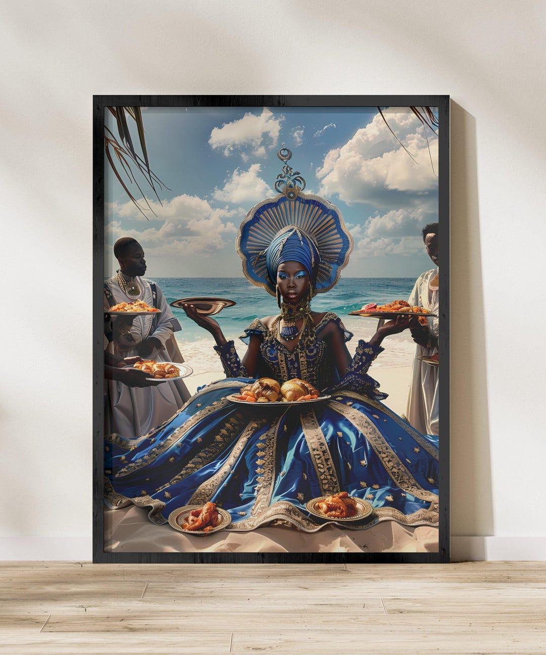 Cuban Santeria Wall Art, African Orishas Decor, Yoruba Spiritual Prints ...