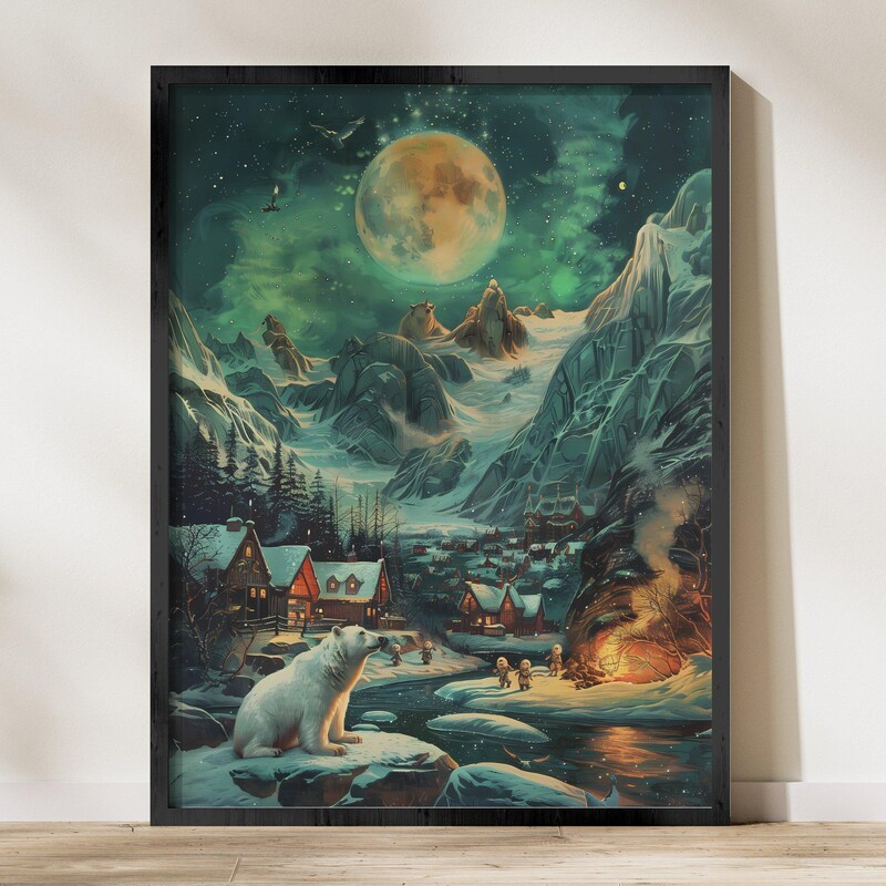 Aurora Boreal - Etsy