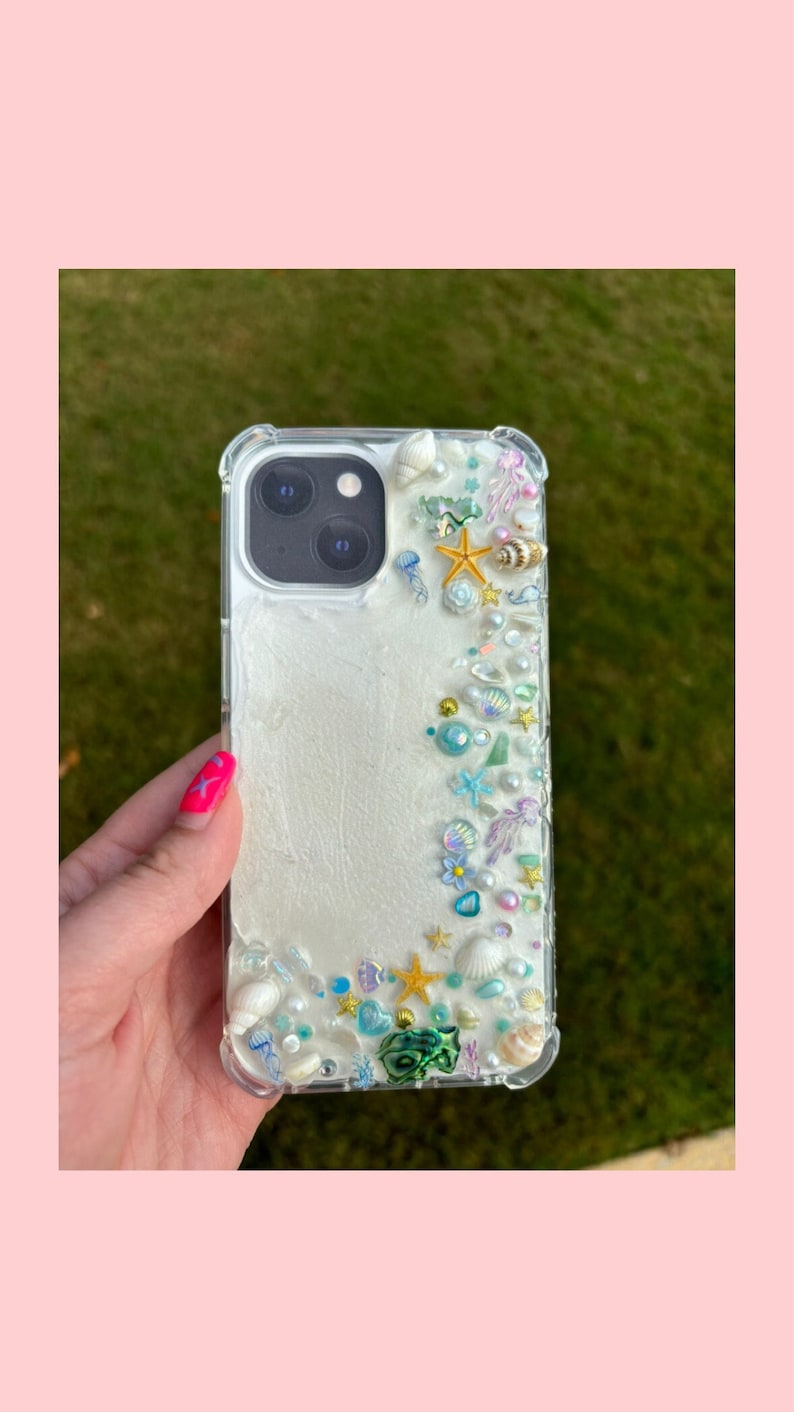 Beach Themed Junk Phone Case - Etsy