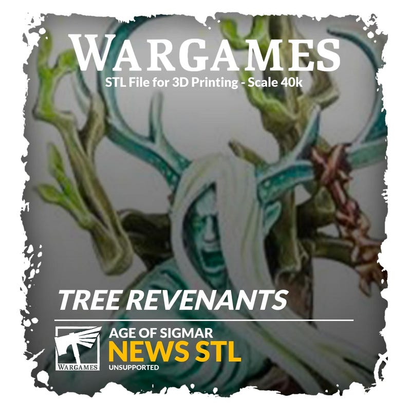 STL Tree Revenants 40K Scale STL Files for 3D Printing - Etsy