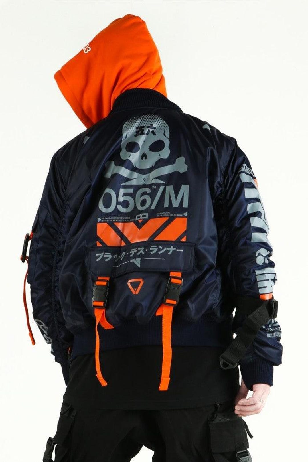 M56/T6 B1 Techwear Cybernetic Series Cyberpunk Jacket, Cyber Street ...
