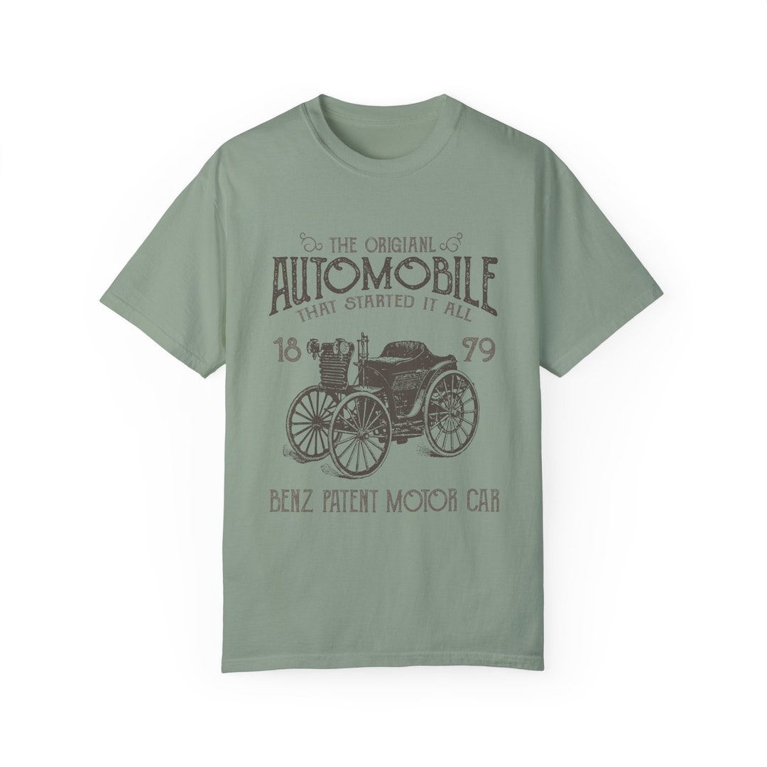 Vintage 1879 Benz Motor Car T-shirt: Automotive History Tee - Etsy