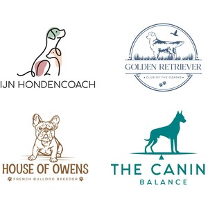Dog Logo Design, Pet Logo, Professional Logo Design, Pet Salon Logo ...