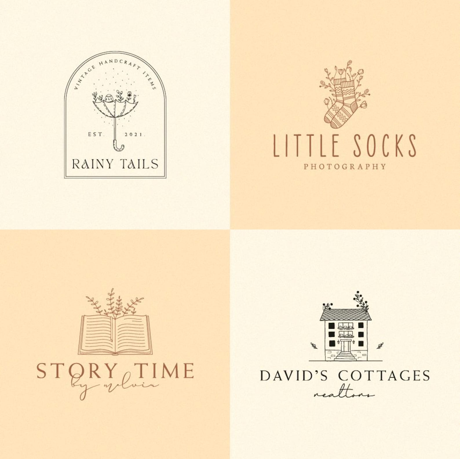 Custom Hand Drawn Logo, Custom Logo Design, Simple Logo Design, Logo ...