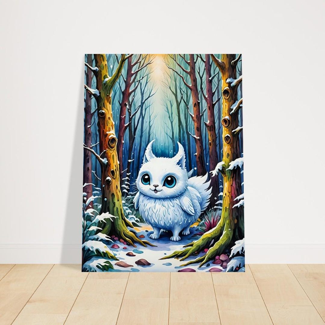 Premium Cute Creature Poster - Etsy