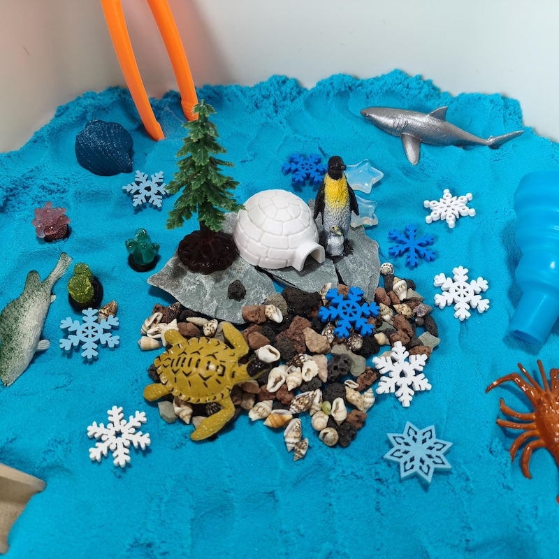 Sensory Kits Kinetic Sand - Etsy UK