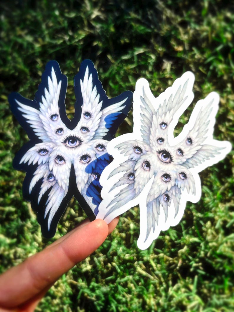 Biblically Accurate Angel Sticker: Seraphim Sticker, Angelcore Sticker ...