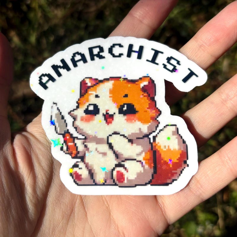 Anarchist Cat - Etsy