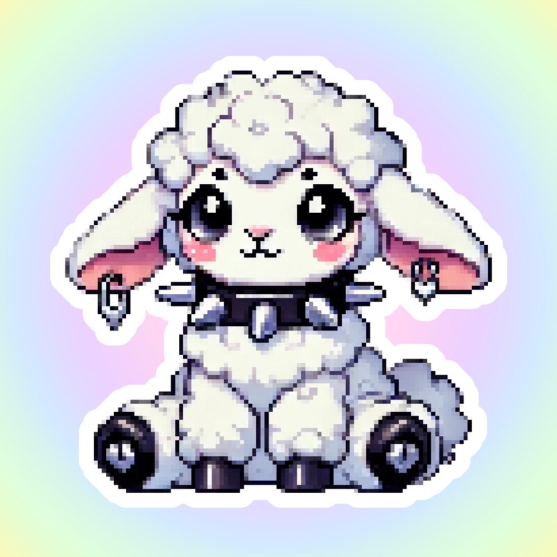 Kawaii Lamb - Etsy