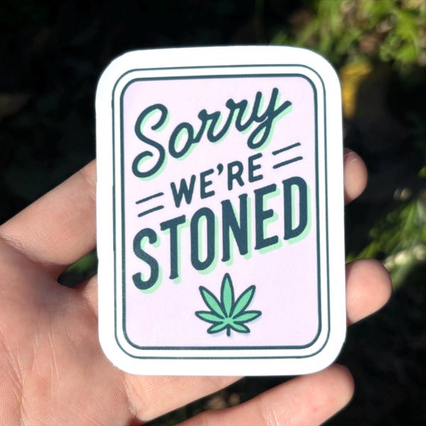 Stoner Stickers - Etsy