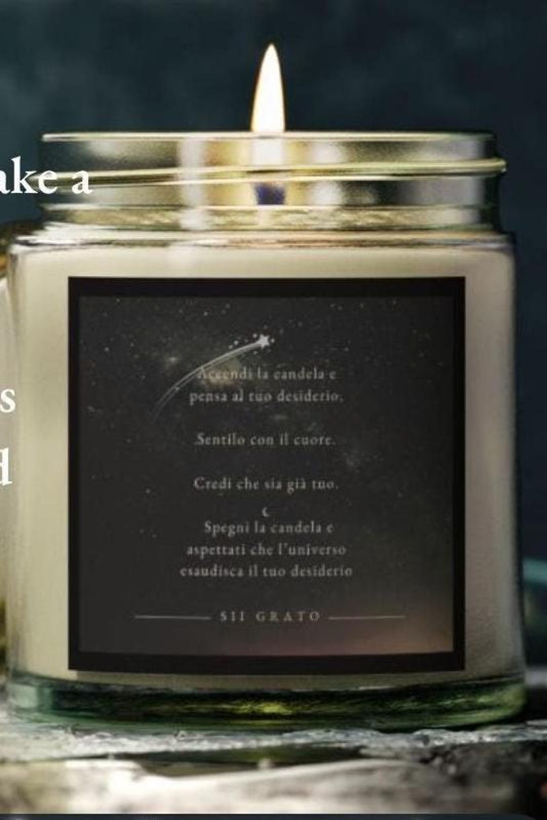 Original Unique Wish Candle Gift for All Ages and All Occasions - Etsy