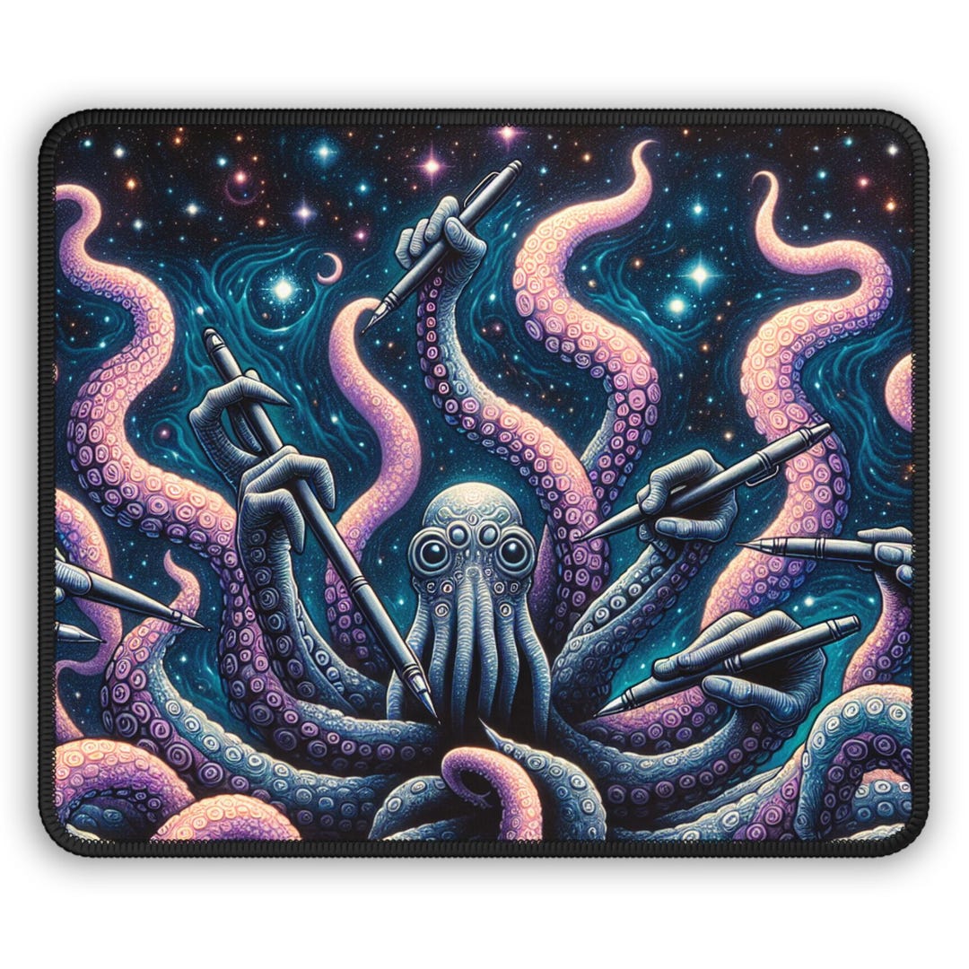 Cosmic Horror God RPG Gaming Mouse Pad, Lovecraft Cthulhu Desk Mat ...