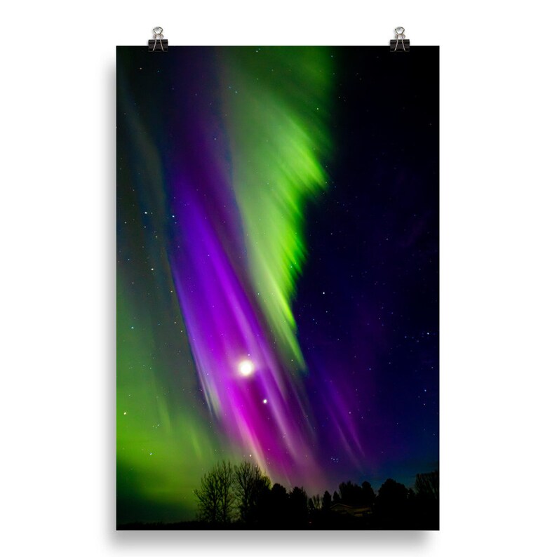04 Aurora Borealis (northern Lights) Poster - Etsy